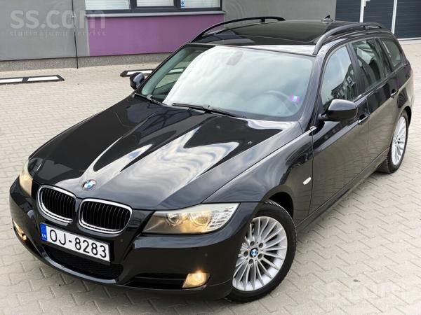 Black BMW 318 2008 in Riga, with an engine capacity of 2.00 L and mileage of 300 thousand km for 4900 €, photo 4 on AUTOMOTO.COM.LV