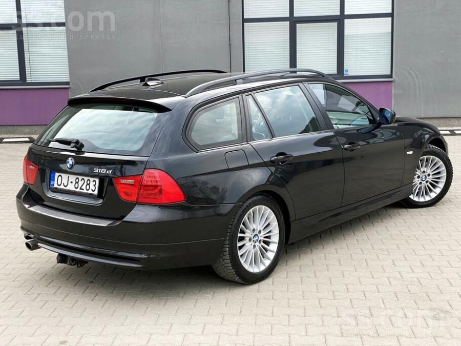 Melns BMW 318 2008 Rīga, ar dzinēja tilpumu 2.00 L un nobraukumu 300 tūkst. km par 4900 €, foto 7 vietnē AUTOMOTO.COM.LV
