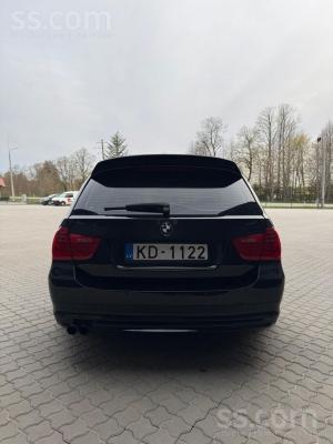 Black BMW 318 2008 in Talsi, with an engine capacity of 2.00 L and mileage of 379 thousand km for 6700 €, photo 7 on AUTOMOTO.COM.LV