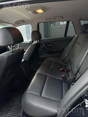 Black BMW 318 2008 in Talsi, with an engine capacity of 2.00 L and mileage of 379 thousand km for 6700 €, photo 9 on AUTOMOTO.COM.LV