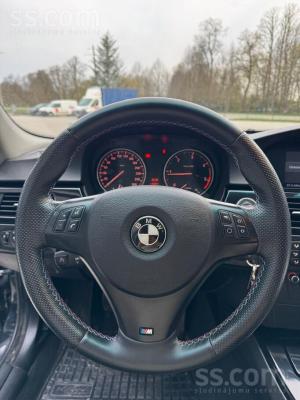 Black BMW 318 2008 in Talsi, with an engine capacity of 2.00 L and mileage of 379 thousand km for 6700 €, photo 20 on AUTOMOTO.COM.LV