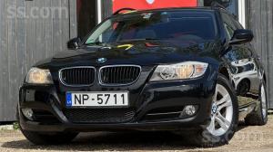 Black BMW 318 2008 in Riga, with an engine capacity of 2.00 L and mileage of 252 thousand km for 3990 €, photo 3 on AUTOMOTO.COM.LV