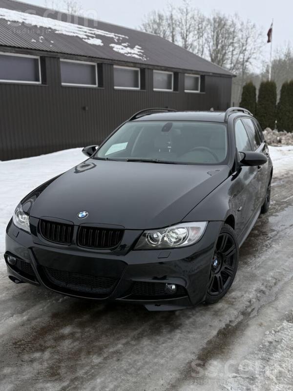 Melns BMW 318 2008 Tukums, ar dzinēja tilpumu 2.00 L un nobraukumu 370 tūkst. km par 3400 €, foto 1 vietnē AUTOMOTO.COM.LV