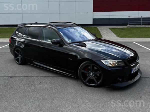Black BMW 318 2008 in Riga, with an engine capacity of 2.00 L and mileage of 0 thousand km for 5500 €, photo 1 on AUTOMOTO.COM.LV