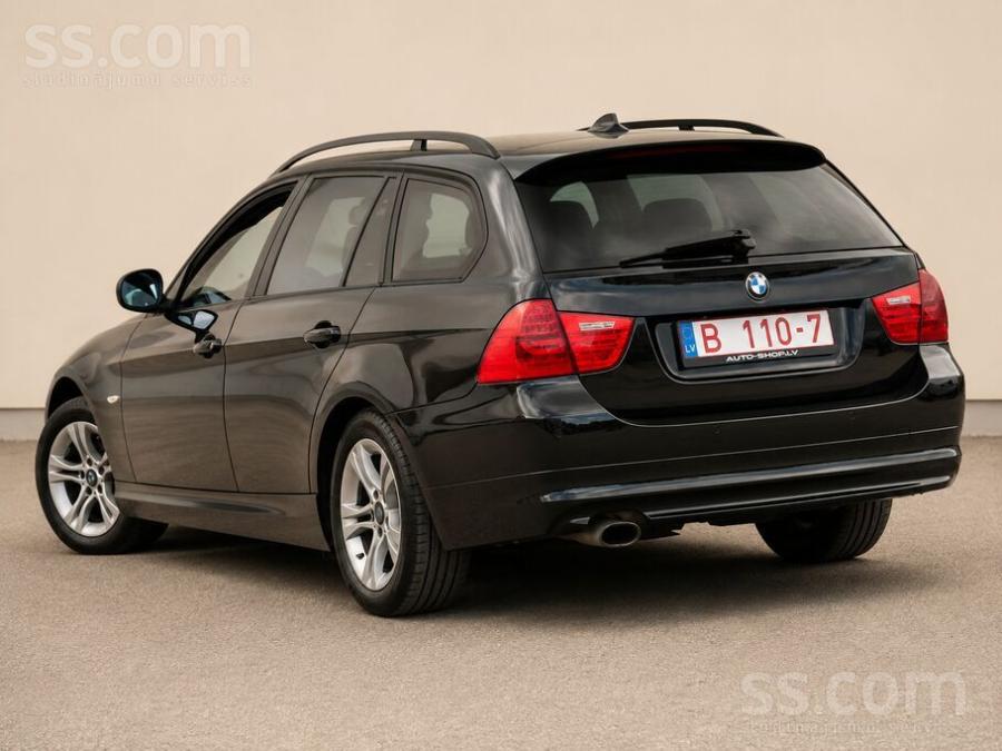 Черный БМВ 318 2008 в Тукумс, объемом двигателя 2.00 л и пробегом 245 тыс. км за 4900 €, фото 4 на AUTOMOTO.COM.LV