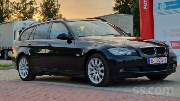 Melns BMW 318 2008 Jelgava, ar dzinēja tilpumu 2.00 L un nobraukumu 180 tūkst. km par 3950 €, foto 1 vietnē AUTOMOTO.COM.LV