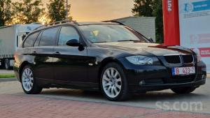 Black BMW 318 2008 in Jelgava, with an engine capacity of 2.00 L and mileage of 180 thousand km for 3950 €, photo  on AUTOMOTO.COM.LV