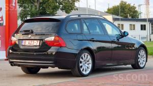 Black BMW 318 2008 in Jelgava, with an engine capacity of 2.00 L and mileage of 180 thousand km for 3950 €, photo 4 on AUTOMOTO.COM.LV