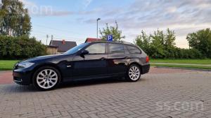 Black BMW 318 2008 in Jelgava, with an engine capacity of 2.00 L and mileage of 180 thousand km for 3950 €, photo 8 on AUTOMOTO.COM.LV