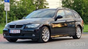 Black BMW 318 2008 in Jelgava, with an engine capacity of 2.00 L and mileage of 180 thousand km for 3950 €, photo 9 on AUTOMOTO.COM.LV