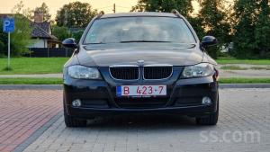 Black BMW 318 2008 in Jelgava, with an engine capacity of 2.00 L and mileage of 180 thousand km for 3950 €, photo 10 on AUTOMOTO.COM.LV