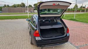 Black BMW 318 2008 in Jelgava, with an engine capacity of 2.00 L and mileage of 180 thousand km for 3950 €, photo 12 on AUTOMOTO.COM.LV