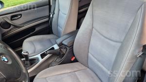 Black BMW 318 2008 in Jelgava, with an engine capacity of 2.00 L and mileage of 180 thousand km for 3950 €, photo 17 on AUTOMOTO.COM.LV