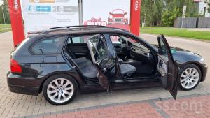 Black BMW 318 2008 in Jelgava, with an engine capacity of 2.00 L and mileage of 180 thousand km for 3950 €, photo 20 on AUTOMOTO.COM.LV