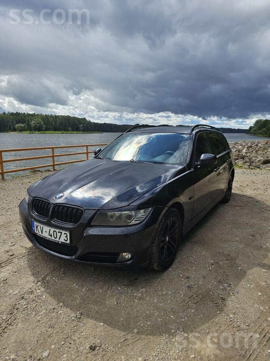 Black BMW 318 2008 in Aizkraukle, with an engine capacity of 2.00 L and mileage of 407 thousand km for 3300 €, photo 1 on AUTOMOTO.COM.LV