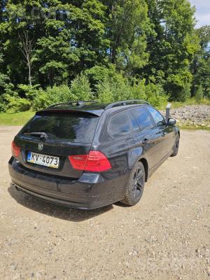 Black BMW 318 2008 in Aizkraukle, with an engine capacity of 2.00 L and mileage of 407 thousand km for 3300 €, photo 4 on AUTOMOTO.COM.LV