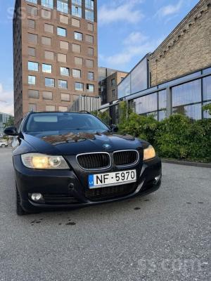 Black BMW 318 2008 in Riga, with an engine capacity of 2.00 L and mileage of 426 thousand km for 3000 €, photo  on AUTOMOTO.COM.LV
