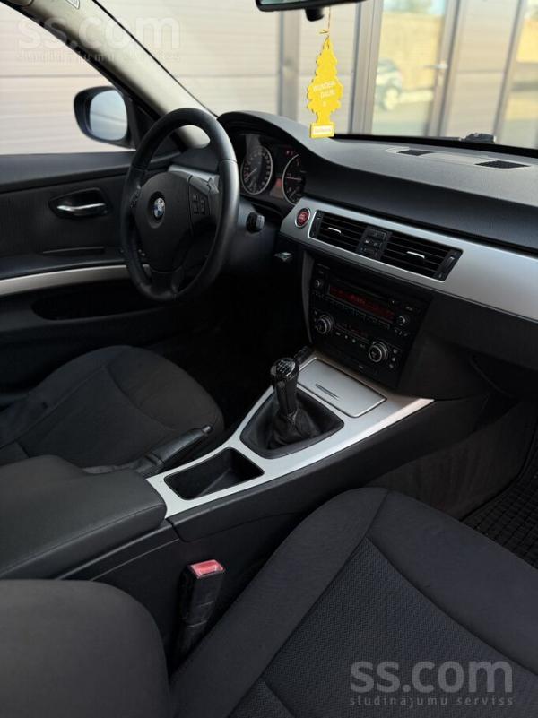 Black BMW 318 2008 in Liepaja, with an engine capacity of 2.00 L and mileage of 0 thousand km for 3250 €, photo 7 on AUTOMOTO.COM.LV