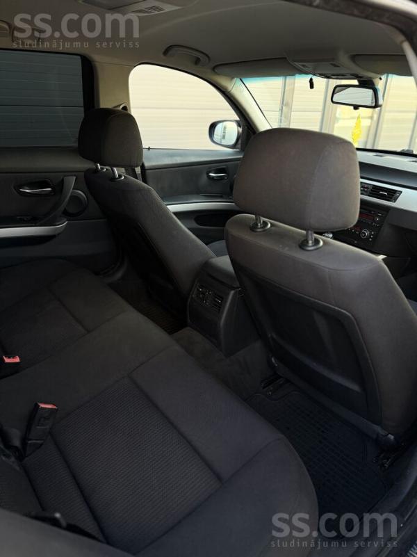 Black BMW 318 2008 in Liepaja, with an engine capacity of 2.00 L and mileage of 0 thousand km for 3250 €, photo 8 on AUTOMOTO.COM.LV