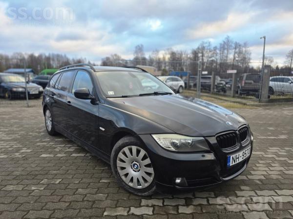 Black BMW 318 2009 in Riga, with an engine capacity of 2.00 L and mileage of 0 thousand km for 2500 €, photo 1 on AUTOMOTO.COM.LV