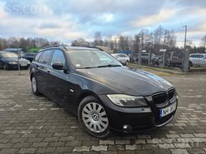 Black BMW 318 2009 in Riga, with an engine capacity of 2.00 L and mileage of 0 thousand km for 2500 €, photo 1 on AUTOMOTO.COM.LV