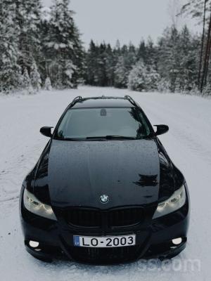 Melns BMW 318 2009 Alūksne, ar dzinēja tilpumu 1.80 L un nobraukumu 453 tūkst. km par 6300 €, foto  vietnē AUTOMOTO.COM.LV