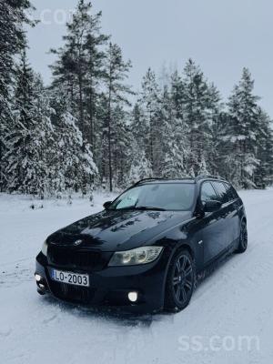 Black BMW 318 2009 in Aluksne, with an engine capacity of 1.80 L and mileage of 453 thousand km for 6300 €, photo 3 on AUTOMOTO.COM.LV