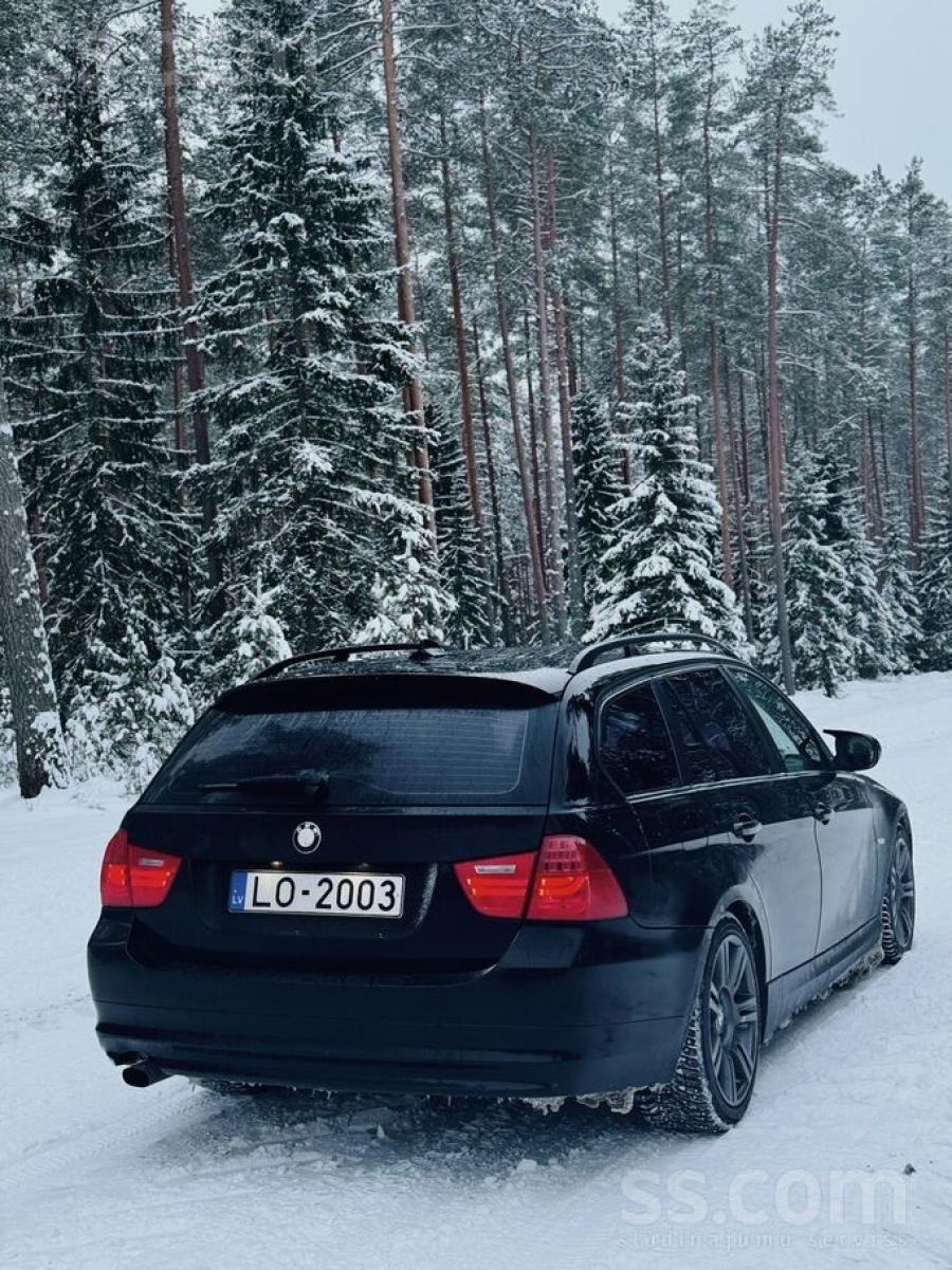 Black BMW 318 2009 in Aluksne, with an engine capacity of 1.80 L and mileage of 453 thousand km for 6300 €, photo 5 on AUTOMOTO.COM.LV
