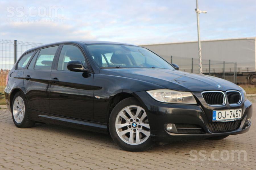 Black BMW 318 2009 in Riga, with an engine capacity of 2.00 L and mileage of 277 thousand km for 4250 €, photo 2 on AUTOMOTO.COM.LV