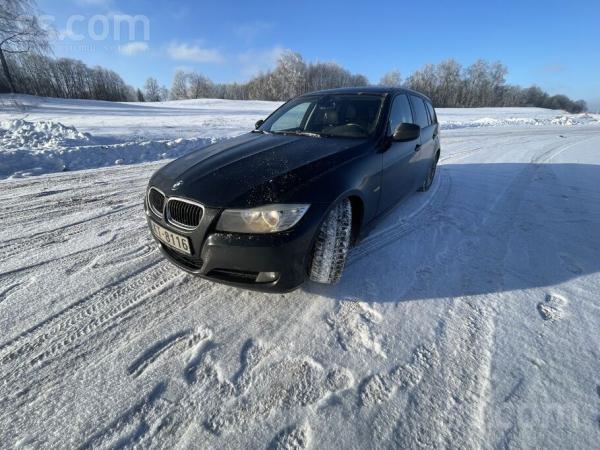 Black BMW 318 2009 in Cesis, with an engine capacity of 2.00 L and mileage of 365 thousand km for 4500 €, photo 2 on AUTOMOTO.COM.LV
