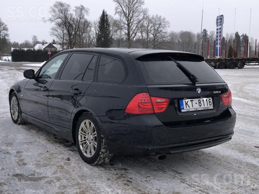 Melns BMW 318 2009 Cēsis, ar dzinēja tilpumu 2.00 L un nobraukumu 0 tūkst. km par 3900 €, foto 2 vietnē AUTOMOTO.COM.LV