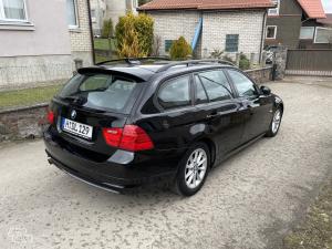 Black BMW 318 2009 in Raseiniai, with an engine capacity of 2.00 L and mileage of 330 thousand km for 3700 €, photo 5 on AUTOMOTO.COM.LV