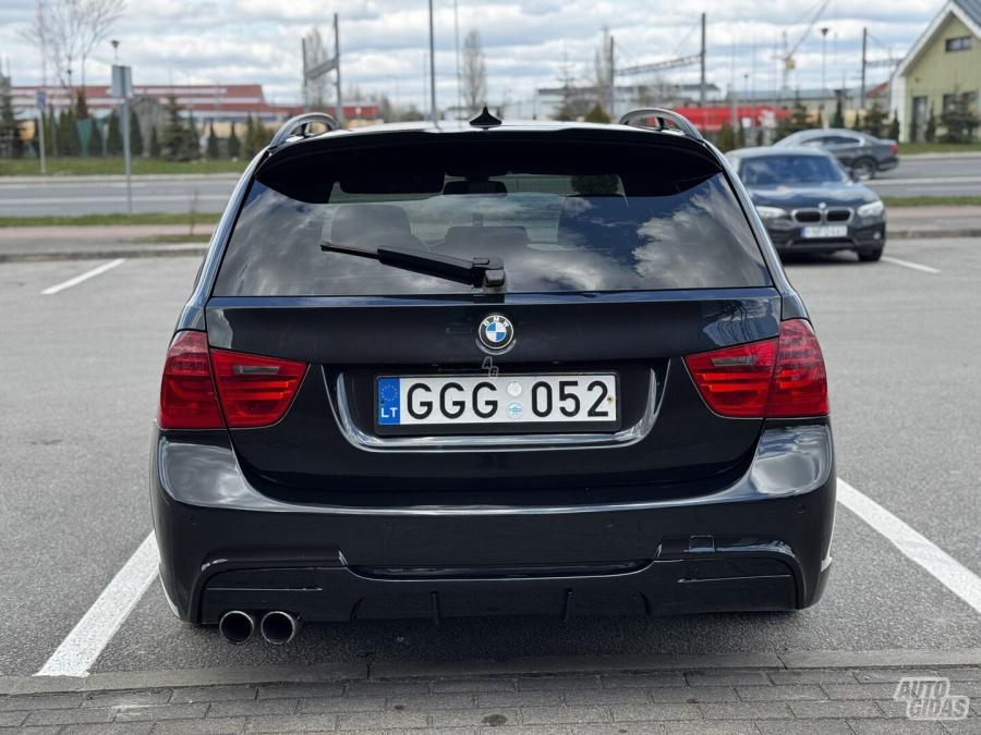 Black BMW 318 2009 in Klaipeda, with an engine capacity of 2.00 L and mileage of 280 thousand km for 3900 €, photo 7 on AUTOMOTO.COM.LV