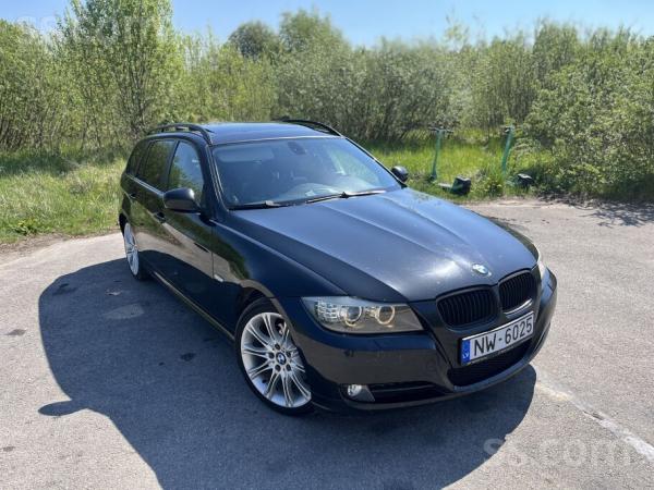 Black BMW 318 2009 in Jelgava, with an engine capacity of 2.00 L and mileage of 0 thousand km for 4900 €, photo 2 on AUTOMOTO.COM.LV