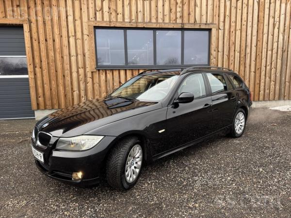 Black BMW 318 2009 in Cesis, with an engine capacity of 2.00 L and mileage of 349 thousand km for 4400 €, photo 1 on AUTOMOTO.COM.LV