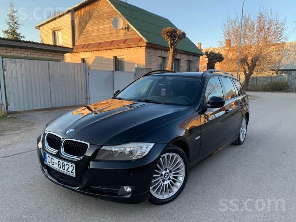 Черный БМВ 318 2009 в Рига, объемом двигателя 2.00 л и пробегом 310 тыс. км за 4350 €, фото 1 на AUTOMOTO.COM.LV