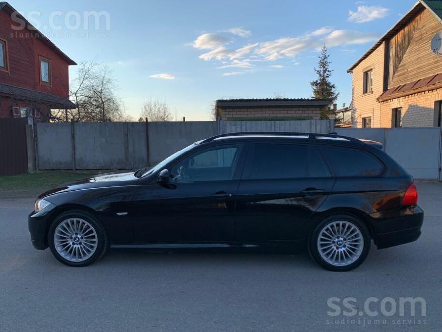Черный БМВ 318 2009 в Рига, объемом двигателя 2.00 л и пробегом 310 тыс. км за 4350 €, фото 6 на AUTOMOTO.COM.LV