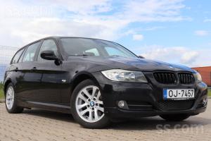 Black BMW 318 2009 in Riga, with an engine capacity of 2.00 L and mileage of 277 thousand km for 3900 €, photo 3 on AUTOMOTO.COM.LV