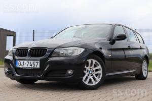 Black BMW 318 2009 in Riga, with an engine capacity of 2.00 L and mileage of 277 thousand km for 3900 €, photo 5 on AUTOMOTO.COM.LV