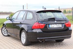 Black BMW 318 2009 in Riga, with an engine capacity of 2.00 L and mileage of 277 thousand km for 3900 €, photo 12 on AUTOMOTO.COM.LV