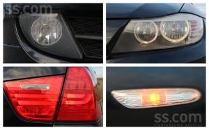 Black BMW 318 2009 in Riga, with an engine capacity of 2.00 L and mileage of 277 thousand km for 3900 €, photo 25 on AUTOMOTO.COM.LV