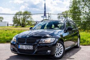 Black BMW 318 2009 in Riga, with an engine capacity of 2.00 L and mileage of 307 thousand km for 5590 €, photo  on AUTOMOTO.COM.LV