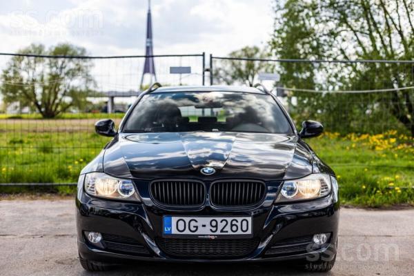 Черный БМВ 318 2009 в Рига, объемом двигателя 2.00 л и пробегом 307 тыс. км за 5590 €, фото 3 на AUTOMOTO.COM.LV