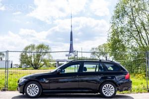 Black BMW 318 2009 in Riga, with an engine capacity of 2.00 L and mileage of 307 thousand km for 5590 €, photo 5 on AUTOMOTO.COM.LV