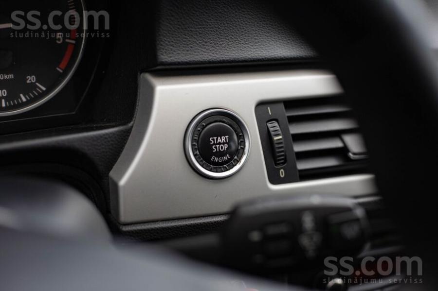 Black BMW 318 2009 in Riga, with an engine capacity of 2.00 L and mileage of 307 thousand km for 5590 €, photo 19 on AUTOMOTO.COM.LV
