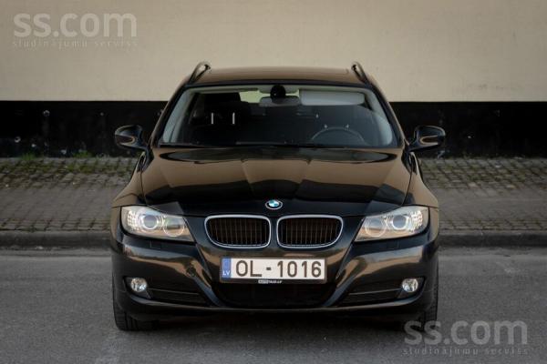 Черный БМВ 318 2009 в Талси, объемом двигателя 2.00 л и пробегом 296 тыс. км за 5450 €, фото 2 на AUTOMOTO.COM.LV