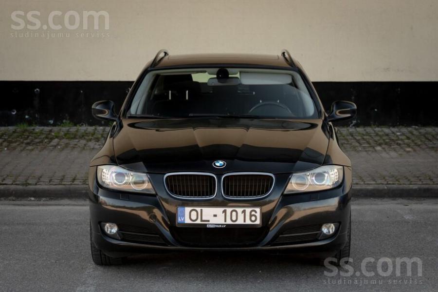 Black BMW 318 2009 in Talsi, with an engine capacity of 2.00 L and mileage of 296 thousand km for 4950 €, photo 3 on AUTOMOTO.COM.LV