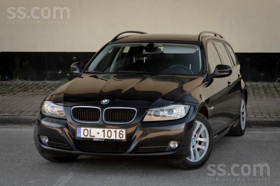 Black BMW 318 2009 in Talsi, with an engine capacity of 2.00 L and mileage of 296 thousand km for 4950 €, photo 4 on AUTOMOTO.COM.LV