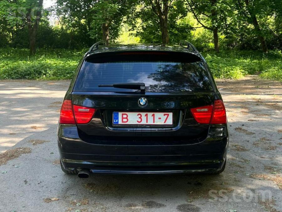 Black BMW 318 2009 in Riga, with an engine capacity of 2.00 L and mileage of 0 thousand km for 3499 €, photo 5 on AUTOMOTO.COM.LV