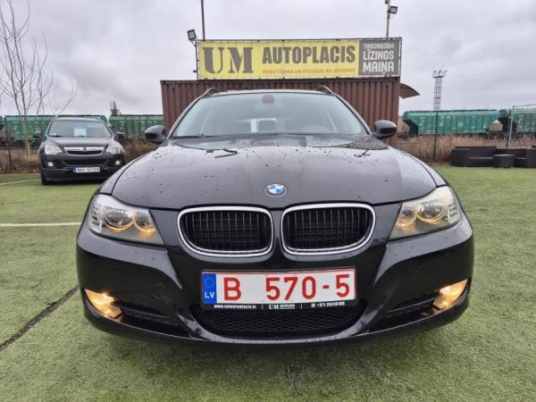 Black BMW 318 2009 in Riga, with an engine capacity of 2.00 L and mileage of 293 thousand km for 4200 €, photo 9 on AUTOMOTO.COM.LV